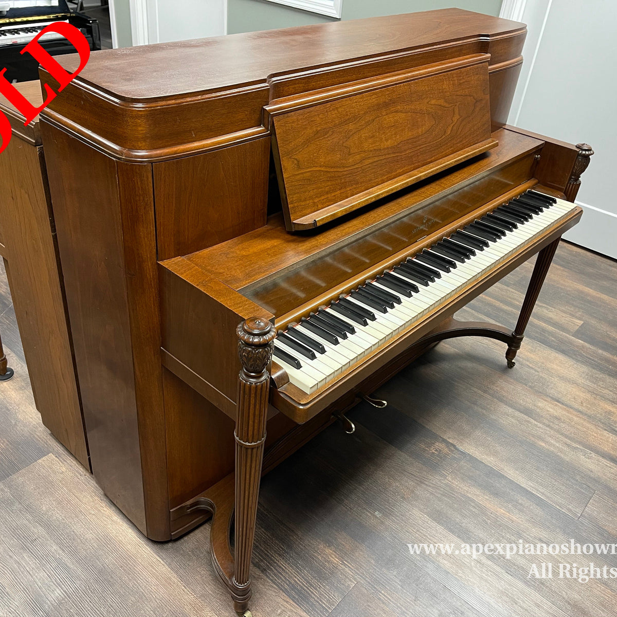 Steinway Model P (Used Upright Piano For Sale) – Apex Piano Showroom